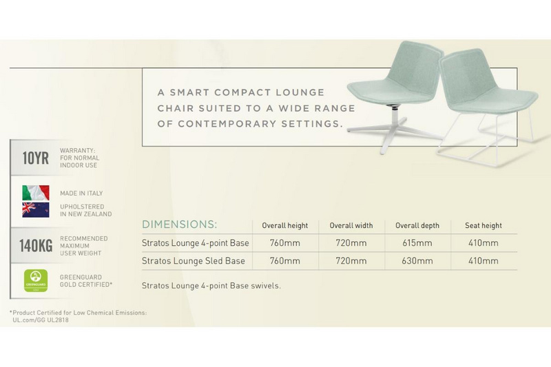 Stratos Sled Black | Stratos | Office Furniture Specialists Limited