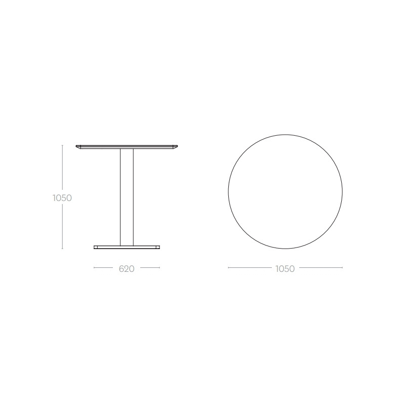 Motion Round Standing White | Motion Standing Round Table | Office ...