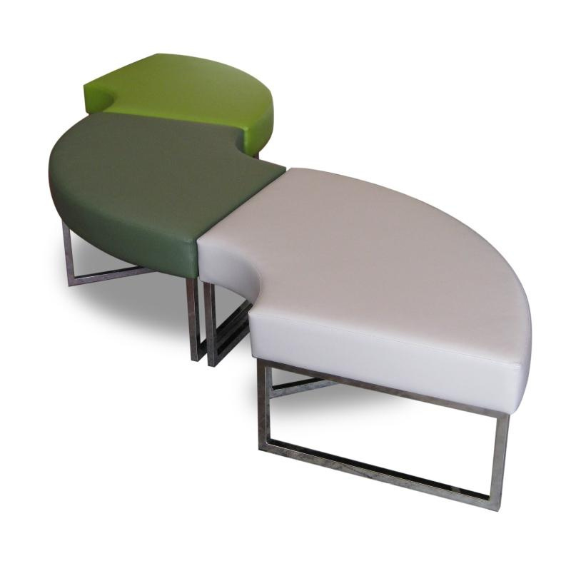 Nickle Straight - Backed | Ottomans | Office Furniture Specialists Limited