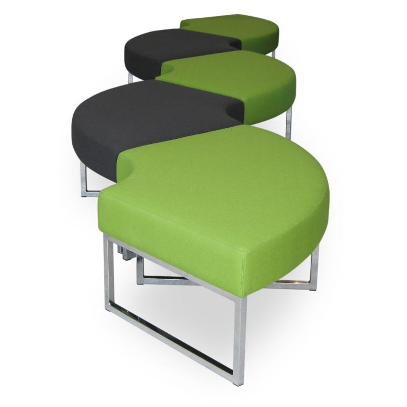 Nickle Straight - Backed | Ottomans | Office Furniture Specialists Limited
