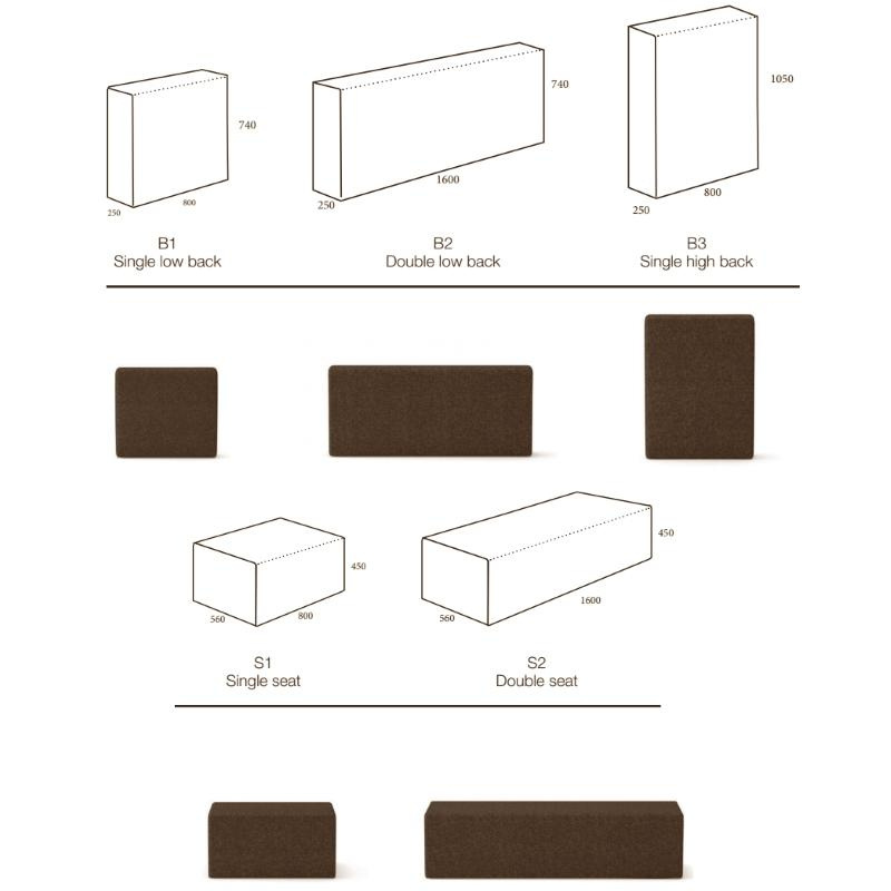 Block Single Seat | Block Family | Office Furniture Specialists Limited