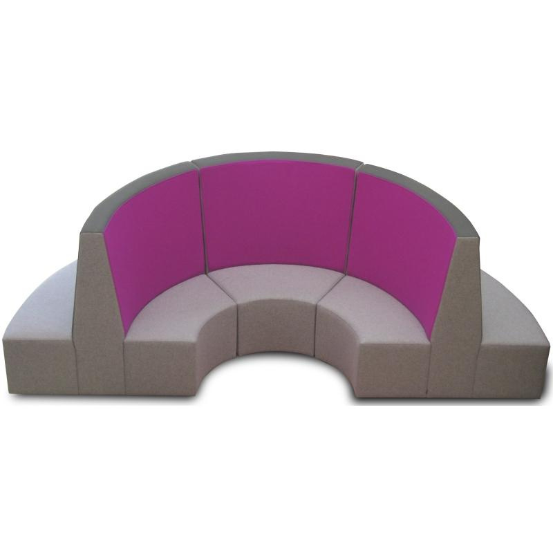Alpha Single Sided Curved | Alpha | Office Furniture Specialists Limited